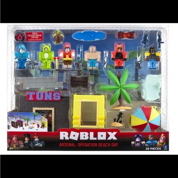 roblox | Toys | Roblox Arsenal Operation Beach Day 28piece Play Set Nwt ...